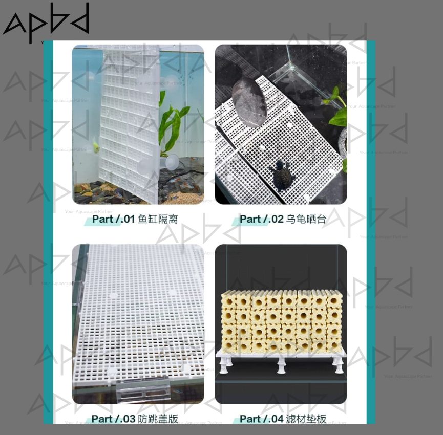 Multi-Purpose PVC Mesh Sheet - Aquarium Divider, Sump Base, Tank Lid